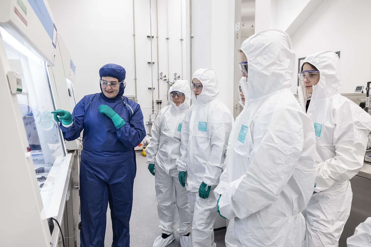 Winners of AWE TeenTech Challenge visit Orion – AWE